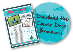 Clever Drop Sprinkler | Wobble-Tee Water Efficient Sprinklers